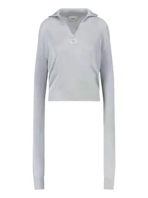 COPERNI Knotted Polo Top