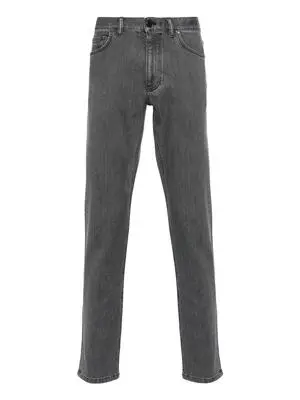 Zegna City Slim-fit Jeans - Grey