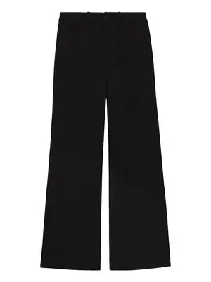Proenza Schouler White Label High-waisted Cropped Trousers - Black