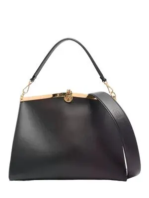 Etro Large Vela Shoulder Bag - Black