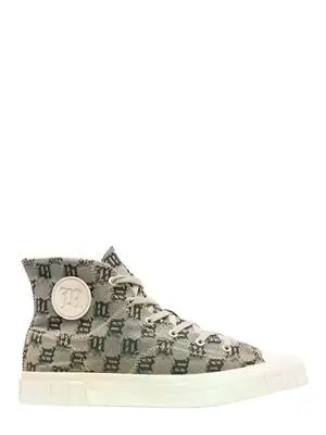 MISBHV Monogram High-Top Sneakers Neutrals