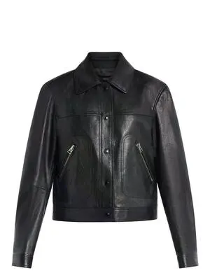 TOM FORD Leather Jacket - Black