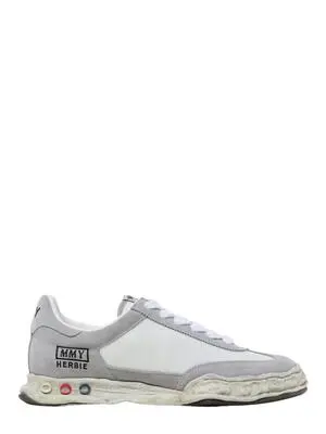 Mihara Yasuhiro Herbie Two-tone Panelled Sneakers - Grey