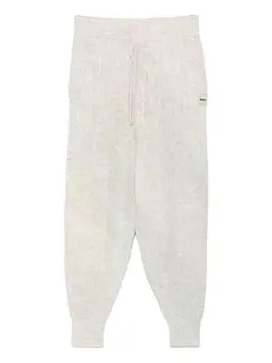 Dkny Cable-knit Trousers - Neutrals