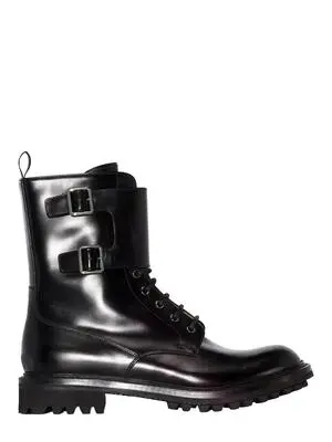Church's Carly Lace-up Derby Boots - Black