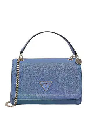 Guess Logo-plaque Shoulder Bag - Blue
