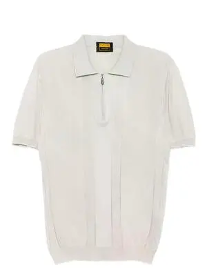 SVEVO Piqué-weave Polo Shirt - Grey