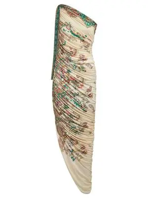 ETRO Single-Shoulder Maxi Dress