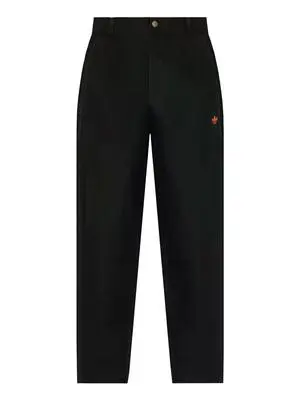 Adidas X 100 Thieves Logo-embroidered Jeans - Black