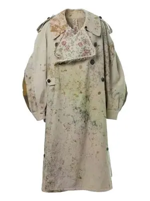 COMMUNS Double-breasted Coat - Neutrals