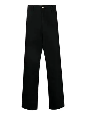 Carhartt Work In Progress Single Knee Straight-leg Trousers - Black