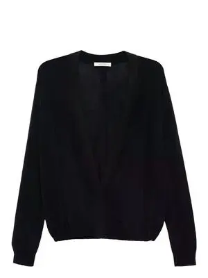 Dorothee Schumacher Plunging-neck Fine Knit Sweater - Blue
