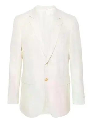 Gabriela Hearst Irving Single-breasted Blazer - White