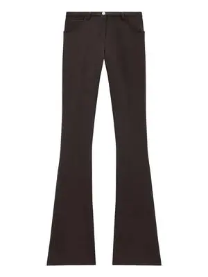 COURREGES Relax Bootcut Trousers - Brown