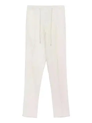 LARDINI Linen Trousers - Neutrals