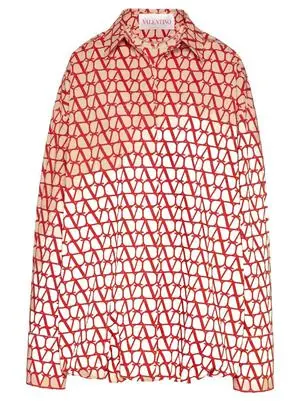 Valentino Garavani Toile Iconographe Shirtdress - Neutrals
