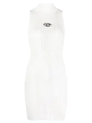 DIESEL® M-onervax Mock-neck Dress - Neutrals