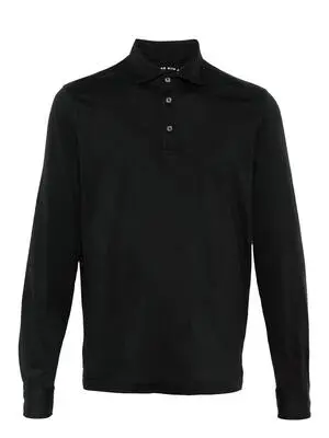 Fedeli Zero Polo Shirt - Black