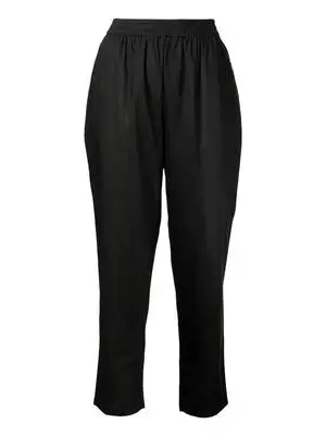 SKALL STUDIO Edgar Tapered-leg Trousers - Black