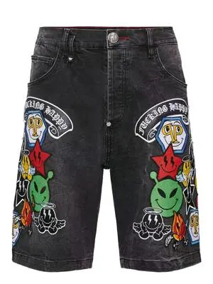 Philipp Plein Fermentera Shorts Grey