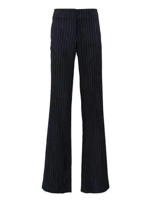 ENTIRE STUDIOS Pinstriped Pel Trousers - Blue