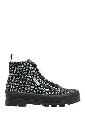 Superga X 10 Corso Como Canvas Sneakers - Black