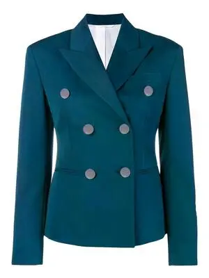 Calvin Klein Peaked Lapel Blazer - Blue