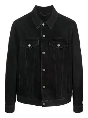 GOLDEN GOOSE Logo-Patch Denim Jacket