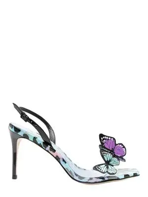 SOPHIA WEBSTER Vanessa 95mm Butterfly-detail Sandals - Multicolour