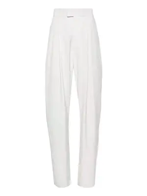 REV Enya High-waisted Tailored Trousers - Grey
