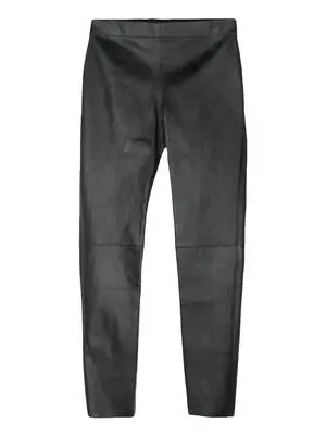 JOSEPH Leather Leggings - Black