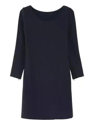 Emporio Armani Long-sleeve Mini Dress - Blue