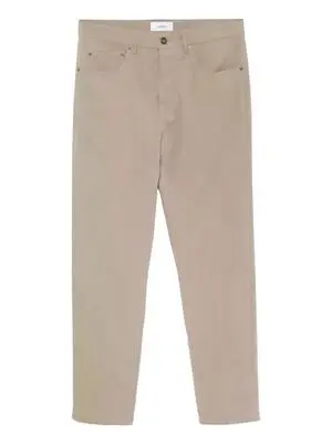 LARDINI Tapered Leg Denim Jeans - Grey