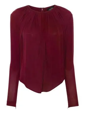 GIAMBATTISTA VALLI Pleat-Detail Blouse