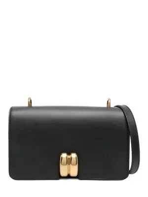 BY MALENE BIRGER Noval Leather Shoulder Bag - Black
