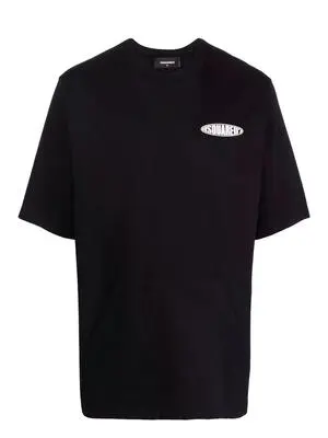 Dsquared2 Logo-print Short-sleeve T-shirt - Black