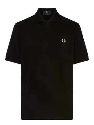 Fred Perry M3 Piqué Polo Shirt - Black