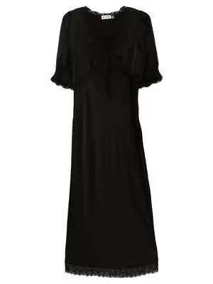 Rixo Annina Midi Dress - Black