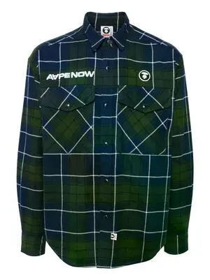 AAPE BY *A BATHING APE Aapenow Shirt - Blue