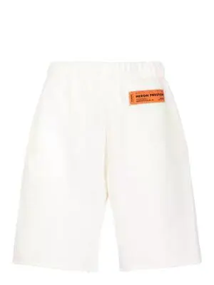 Heron Preston Elasticated Knee-length Shorts - Neutrals
