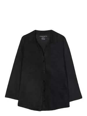 Majestic Filatures Classic-collar Shirt - Black