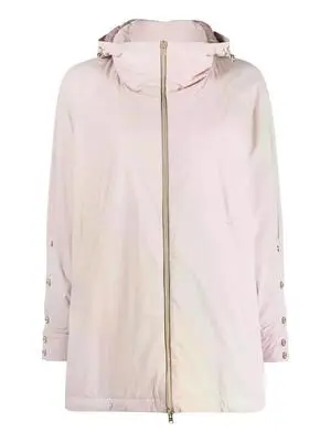Herno Hooded Zip-up Jacket - Purple