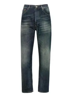 DONDUP Logo-Plaque Jeans