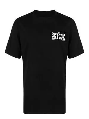NAHMIAS Slogan-print T-shirt - Black