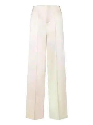 Philosophy Di Lorenzo Serafini Satin Straight-leg Trousers - Neutrals