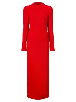 Proenza Schouler Lara Knit Maxi Dress - Red