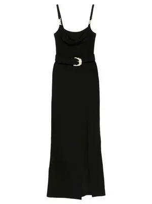 Rebecca Vallance Sleeveless Maxi Dress With Detachable Belt - Black