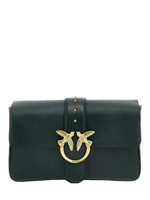 Pinko Love One Classic Crossbody Bag - Green