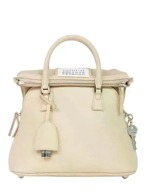 MAISON MARGIELA Mini 5ac Classique Tote Bag - Neutrals