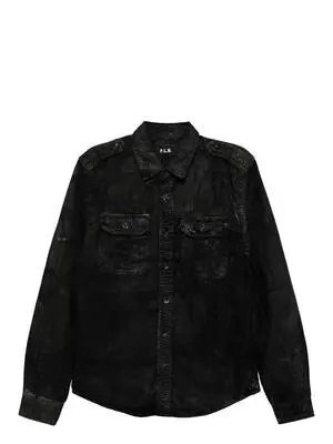 P.L.N. Cotton Shirt - Black